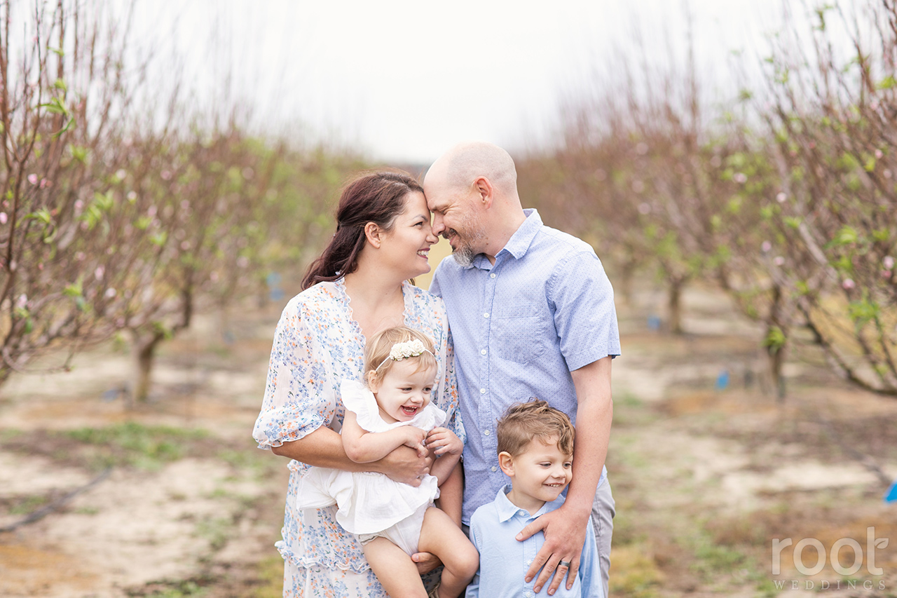 The M Family : Southern Hill Farms Peach Blossom Family Session in ...