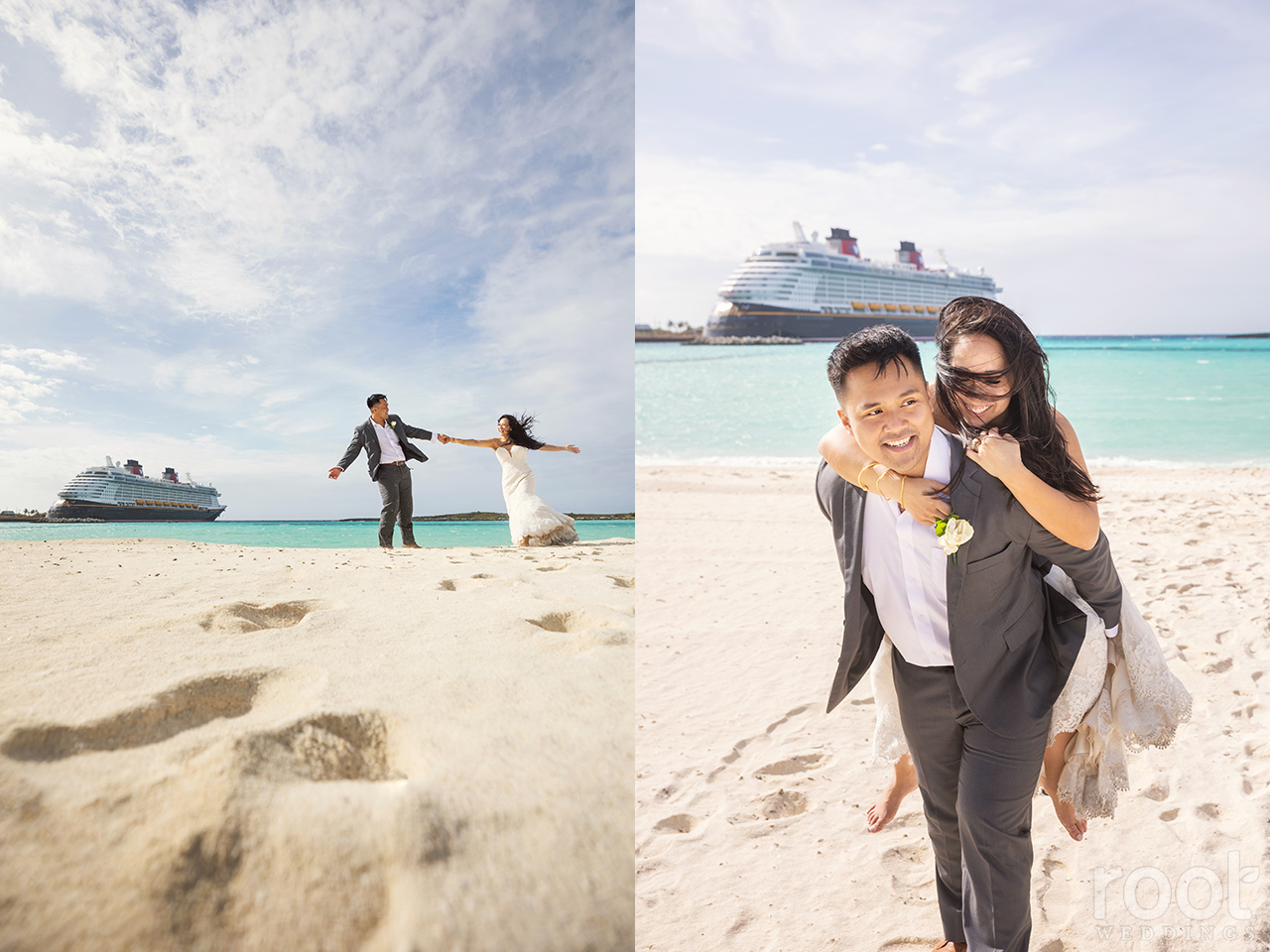 Jena + Scott : Disney Cruise Line Wedding Part II