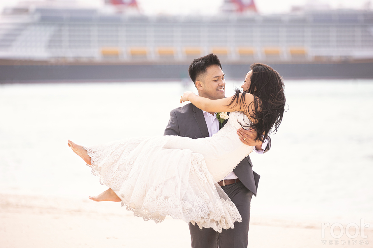 Jena + Scott : Disney Cruise Line Wedding Part II